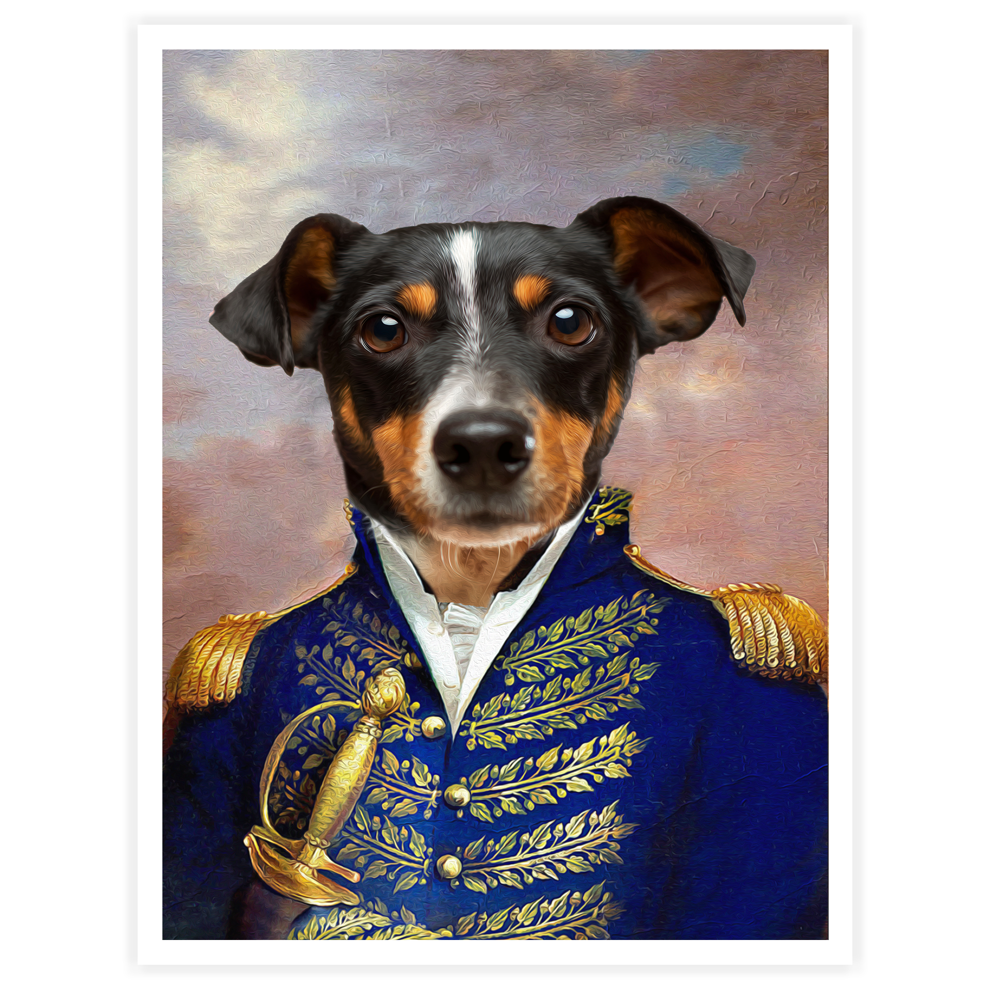 Baron - Personal Custom Vintage Pet Portrait